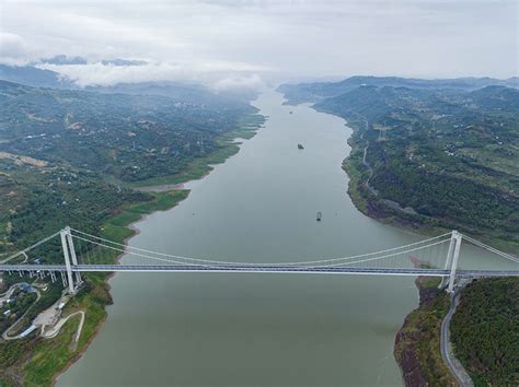 三峡库区再添跨江大通道 恩广高速万州环线段建成 图片新闻 中国政府网