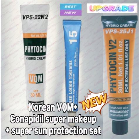 Vqm Phytocin Hybrid Cream 30ml Conapidil Finisih Lotion 15ml From