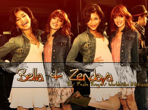 Zendaya And Bella Thorne Zendaya Coleman And Bella Thorne♥ Wallpaper
