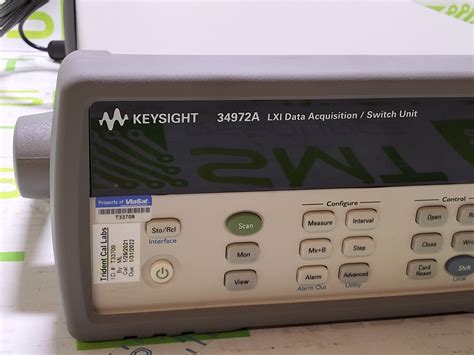 Used Sold Keysight Agilent 34972a Lxi Data Acquisition Switch Unit At Smt Resource Equipment Llc