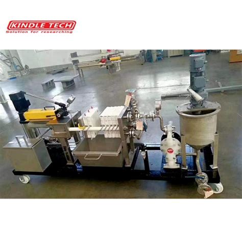 Hydraulic Diaphragm Lab Filter Press KinTek Solution