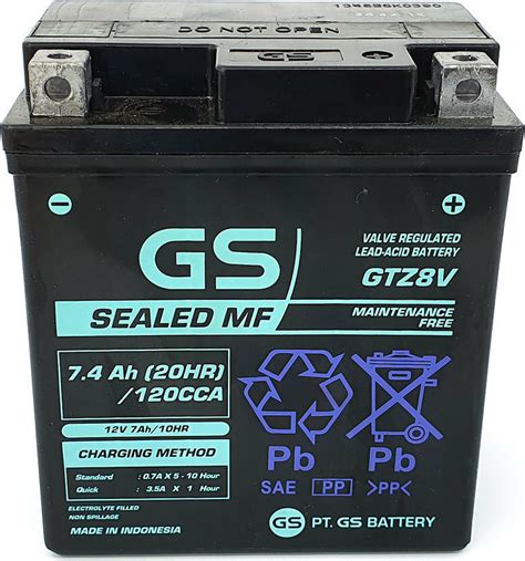 GS 7.4Ah (GTZ8V/YTZ8V) - Skroutz.gr