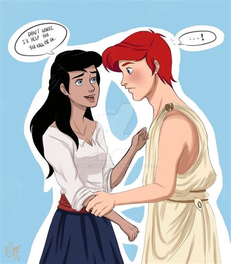 Ariel And Prince Eric Genderbend Disney Crossovers Disney Gender