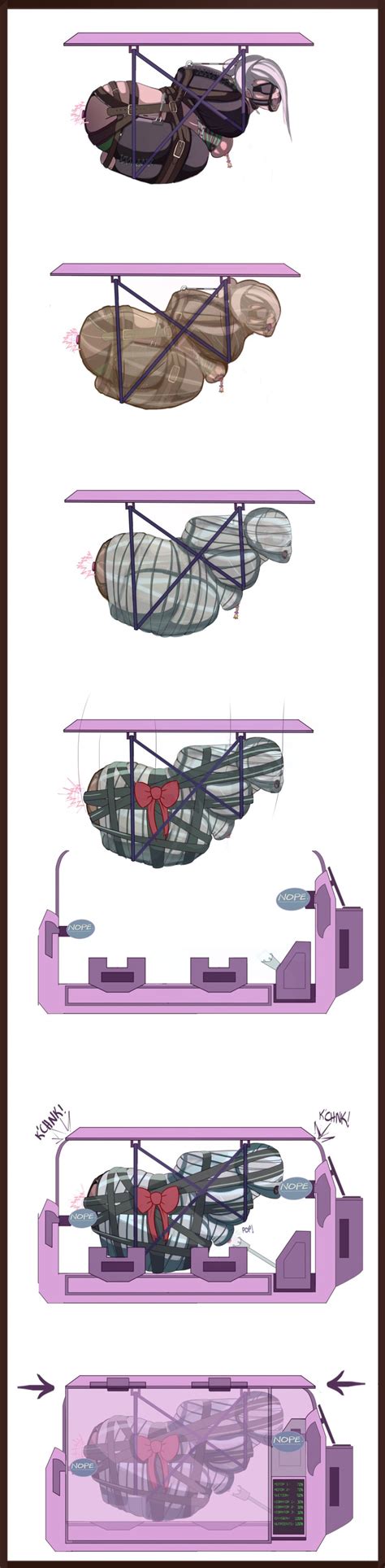 Rule 34 1girls Abducted Arm Binder Arms Behind Back Ass Belts