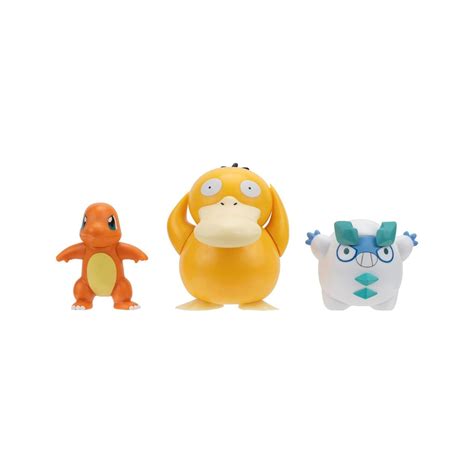 Pokémon Pack 3 figurines Battle Figure Set Salamèche 4 Galarian