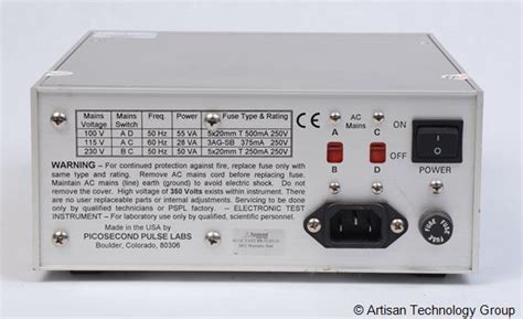 4015C Picosecond Pulse Labs TDR Amplifier And Pulse Generator