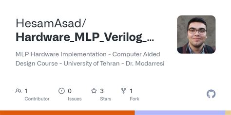 Github Hesamasadhardwaremlpverilogcad Mlp Hardware