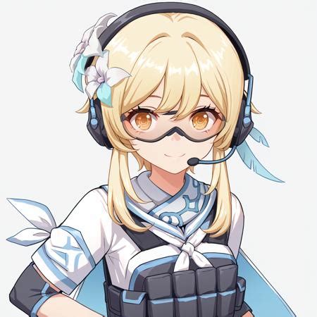 hikari 战术荧 Lumine tactical outfit原神HoYoFair时代 变了Character Pony