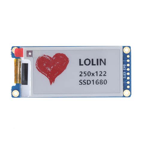 tri color epaper 2 13 ssd1680 shield — wemos documentation