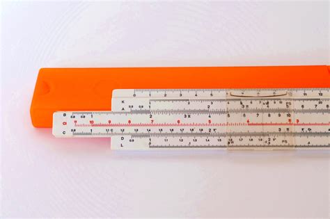 Vintage Slide Ruler Logarithmic Engineering Ruler Soviet