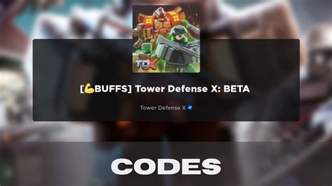Tower Defense X Codes July 2025