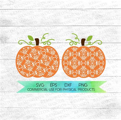 Swirly Pumpkins SVG Fall Thanksgiving SVG Etsy