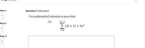 Solved Use Mathematical Induction To Prove That Iq4