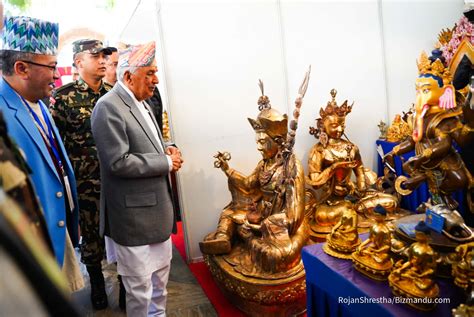 दरबारमार्गमा हस्तकला व्यापार मेला राष्ट्रपतिले भने विदेशी मुद्रा
