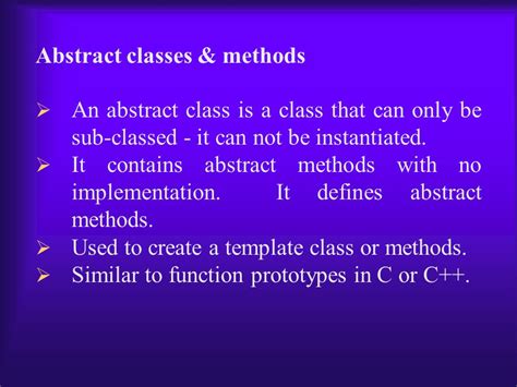 Object Oriented Programming In Java Characteristics Of Object Oriented