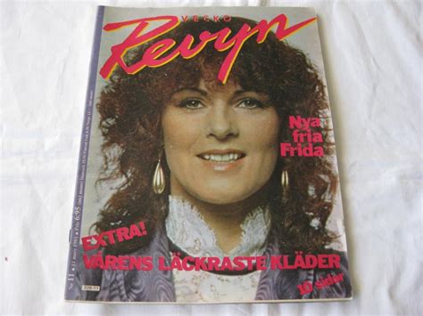 VECKO REVYN FRIDA ABBA 396274711 ᐈ Köp på Tradera