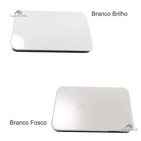 Chapa De Acm Branco Brilho 3mm 122 X 500 Cm Placa De AlumÍnio Composto Acp