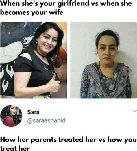 When Shes Your Girlfriend Vs When She Becomes Your Wife Sara How Her