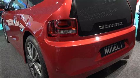 KKTC nin Yerli Arabası Elektrikli Günsel Model 1 Elektrikli Araba