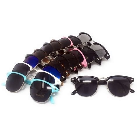 1950s Vintage Sunglasses Mens Womens Ladies Retro Classic Black Half