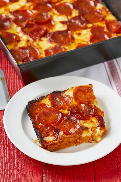 Detroit Style Pizza Recipe With Thick And Airy Crust