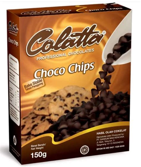Varian Colatta Choco Chips Komposisi Tokopedia