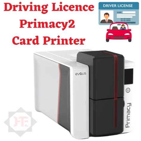 Driving Licence Card Printer Evolis Primacy2 Automatic Duplex Printer