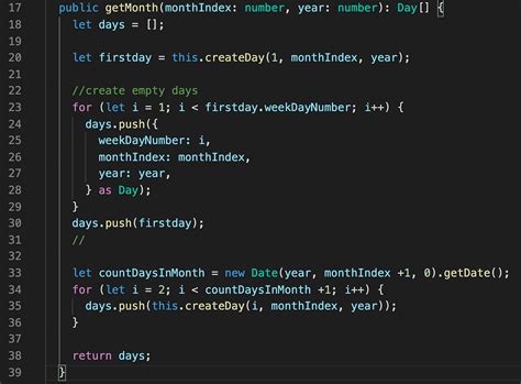 Simple Calendar In Angular Making Own Calendar Is Easy By Yurii