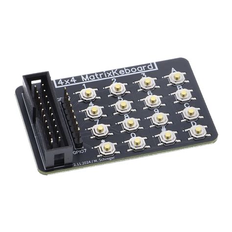 4x4 Matrix Keyboard Didactic Elements Buy Cheap Online Funduinoshop