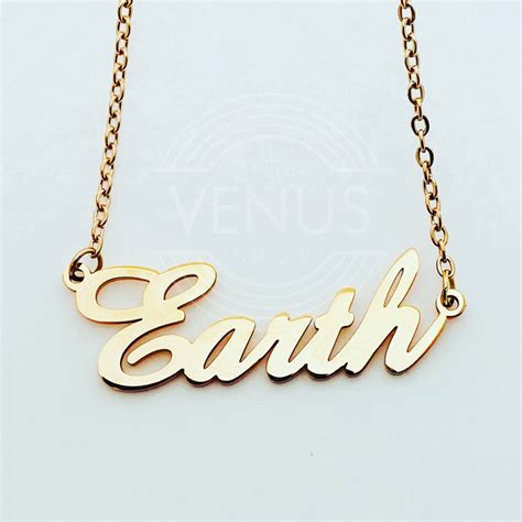 Planet Earth Necklace The Venus Spot