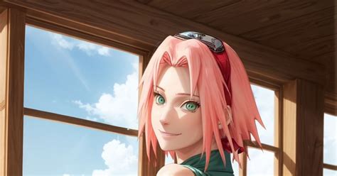 春野サクラ Sakura Haruno Photos In Konoha Robsonb Robsonbのイラスト Pixiv