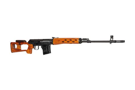 Snow Wolf Sw 027 Svd Dragunov Sniper Action Bolt Spring Madeira Real