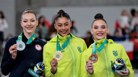 Pan 2023 Brasil Conquista Ouro Inédito No Individual Geral Da