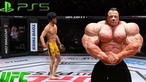 UFC Bruce Lee Vs Tomas Bodybuilder EA Sports UFC YouTube