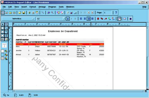 Oracle Reports Tutorial