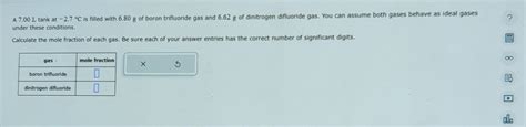 Solved A L Tank At C Is Filled With G Of Chegg