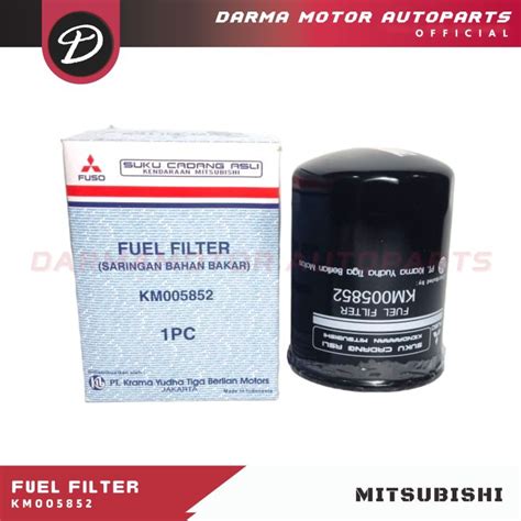 Fuel Filter Saringan Filter Solar Fuso Fn62f Asli Original Km005852
