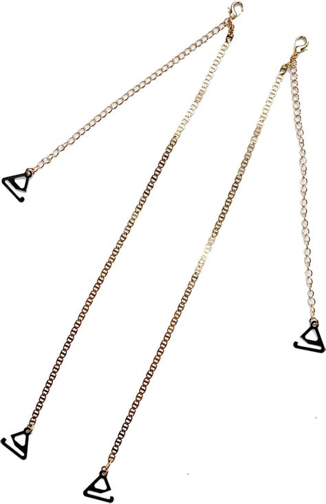 Moly Story Gold Chain Bra Straps Replacement At Amazon Womens Clothing