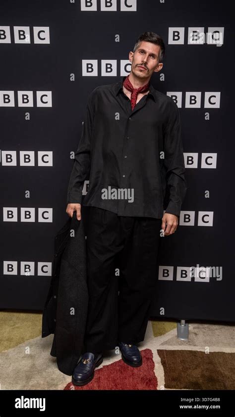 Alexander Devrient Attending The Bbc Screening Of The War Between The Land And The Sea At The