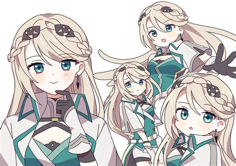 Elaine Auclair Eiyuu Densetsu And 1 More Drawn By Jaeyeon1 Danbooru