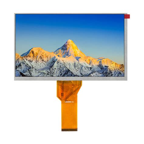 OEM ODM 9 Inch LCD Panel Display 800x400 TFT LCD 50 Pins TTL To HD MI