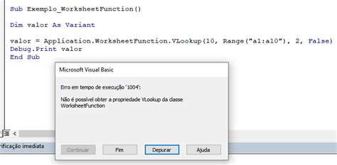 vba como utilizar as funções de planilha e uma lista completa
