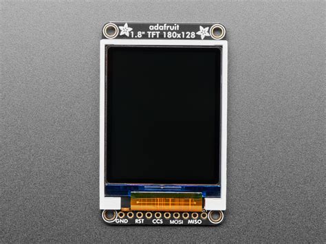 1 8 Color TFT LCD Display With MicroSD Card Breakout ST7735R ID 358 Adafruit Industries