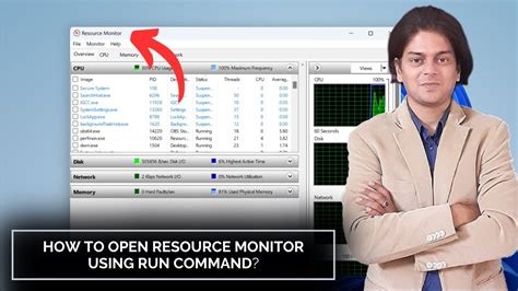 How To Open Resource Monitor Using Run Command YouTube