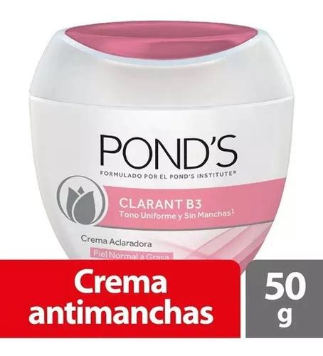 Crema Facial Ponds Clarant B3 Piel Normal A Grasa X 50g Mercadolibre