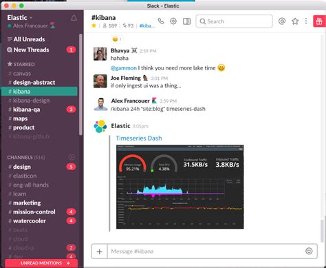 Slack Integration · Issue 18276 · Elastickibana · Github
