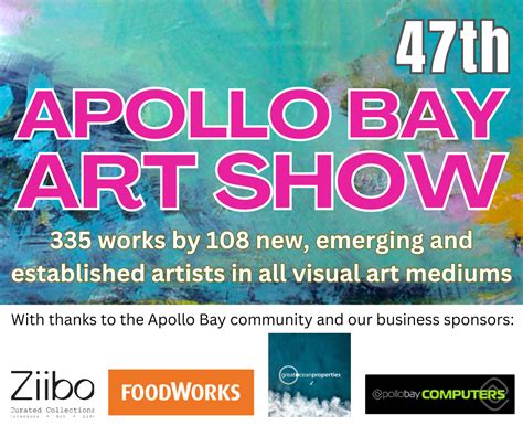 Apollo Bay Art Show Presented By Apollo Bay Arts Inc The 46th Apollo