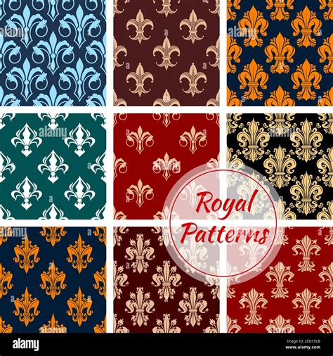 Royal Patterns Stock Vector Images Alamy