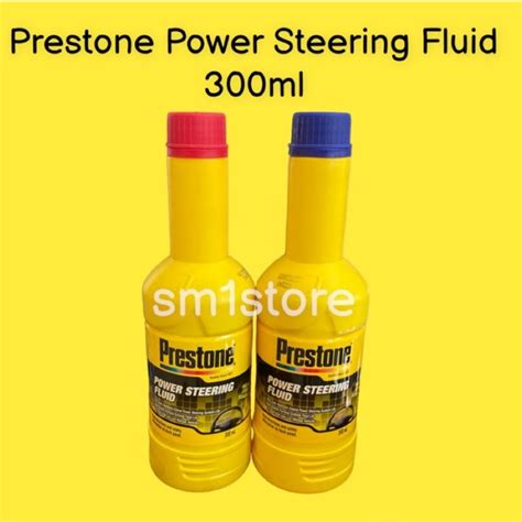 Jual Prestone Power Steering Fluid 300ml Merah Bening Stop Leak