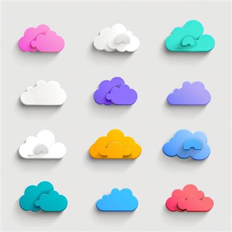 Premium Photo Cloud Pattern